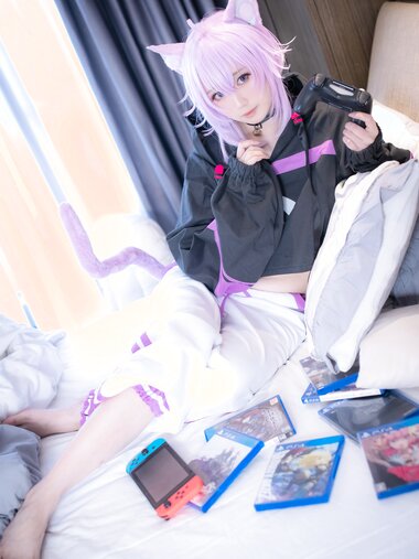 [COSPLAY] Sameki NO.019 Nekomata Okayu | Xasiat