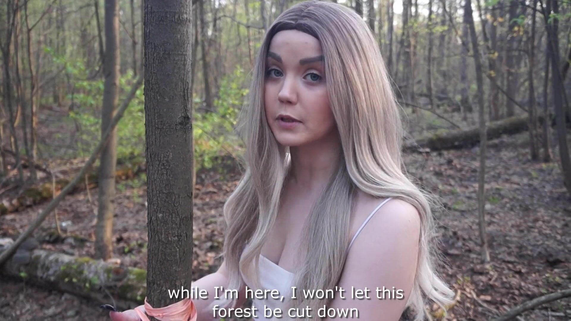 Alexa Mills Привязанную Эко Активистку Обкончали Прямо На Улице | Xasiat